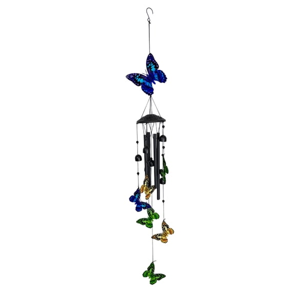 Butterfly Wind Chimes, Delicate Painted Wind Chime, Beautiful ...