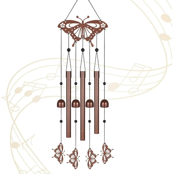 Butterfly Wind Chimes for Outside to Create a Zen Atmosphere for Garden ...