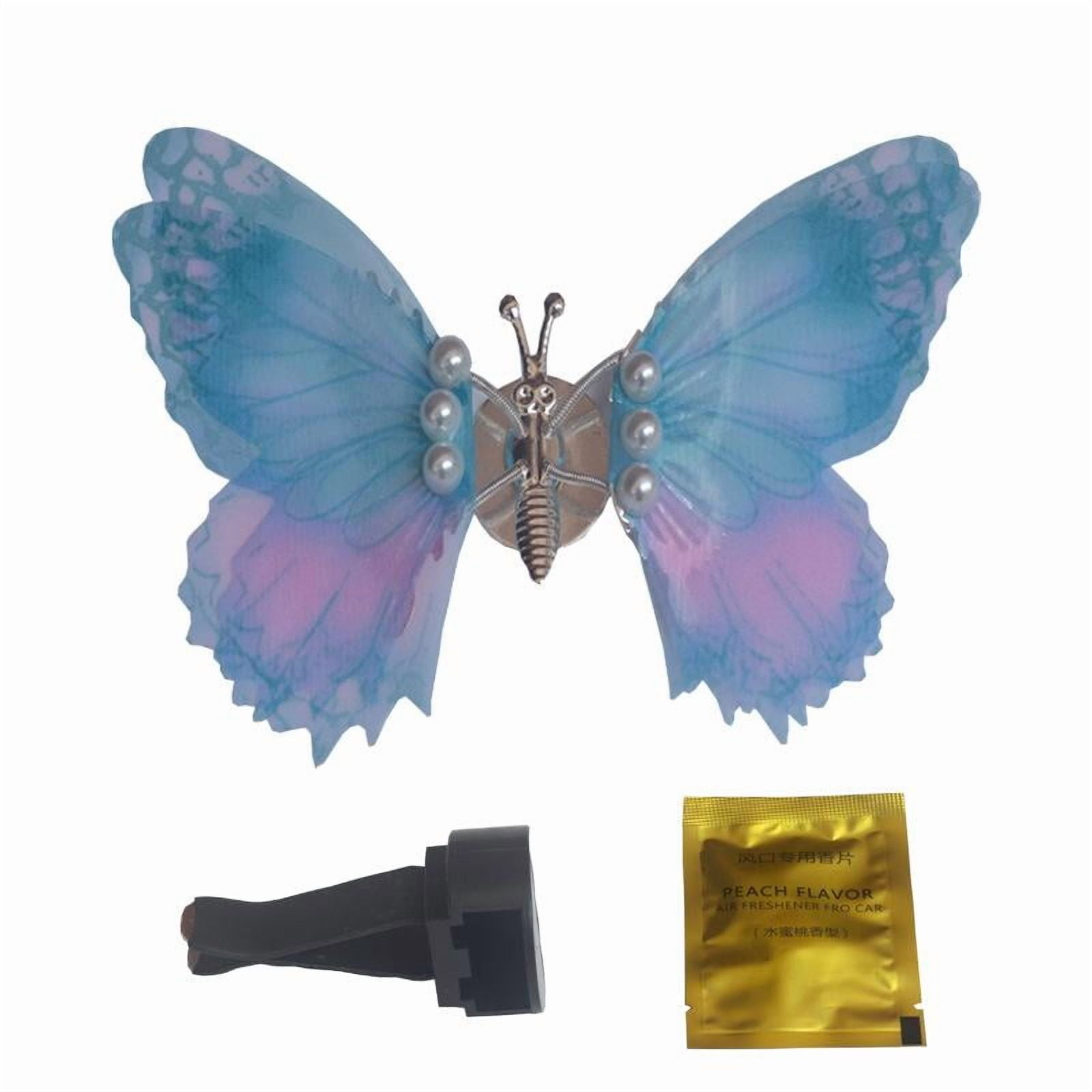 Butterfly-Wing Car Diffuser Vent Clip,Funny Fluttering Wing Butterfly ...