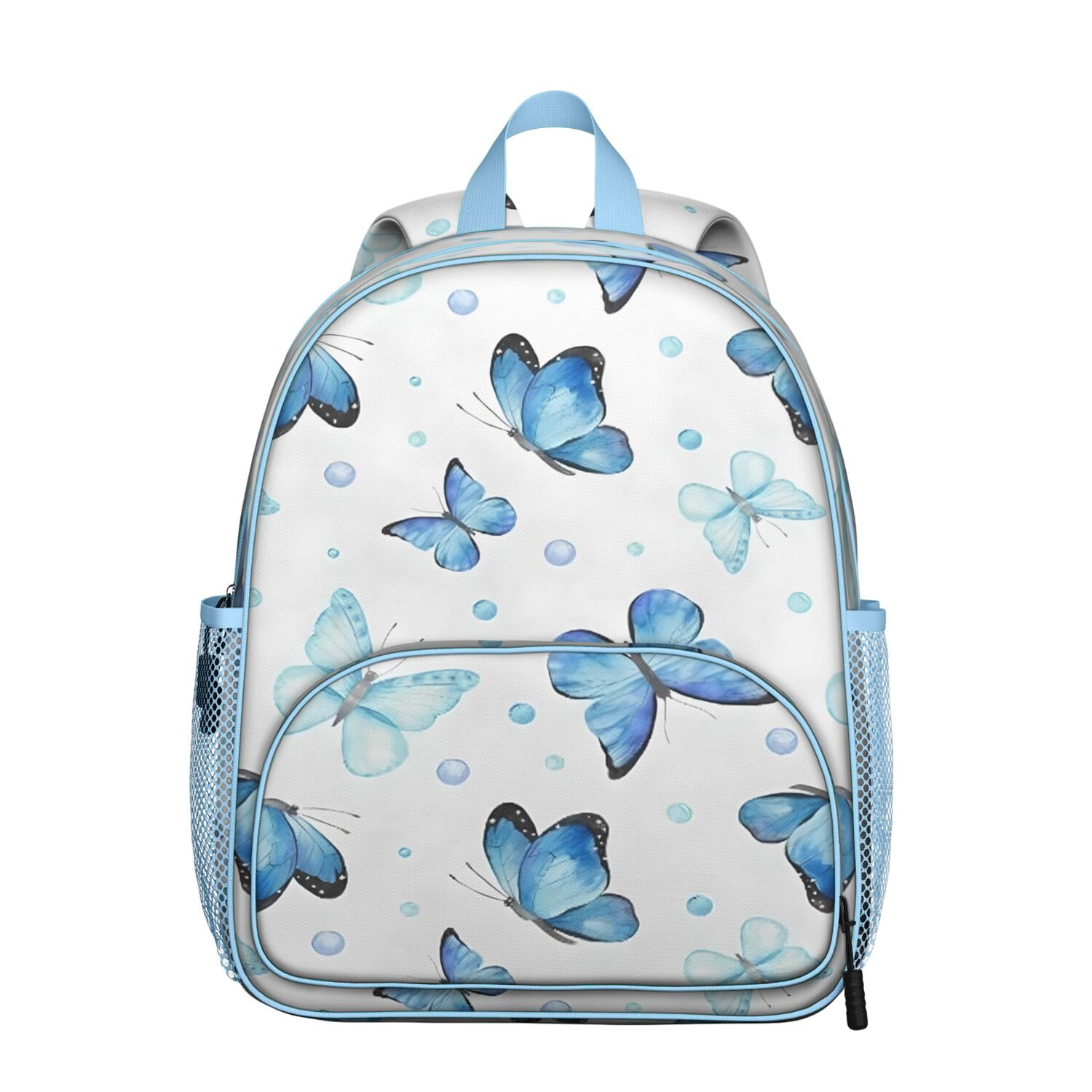 Butterfly Wings Garden Student Backpack – Watercolor Floral Pattern ...