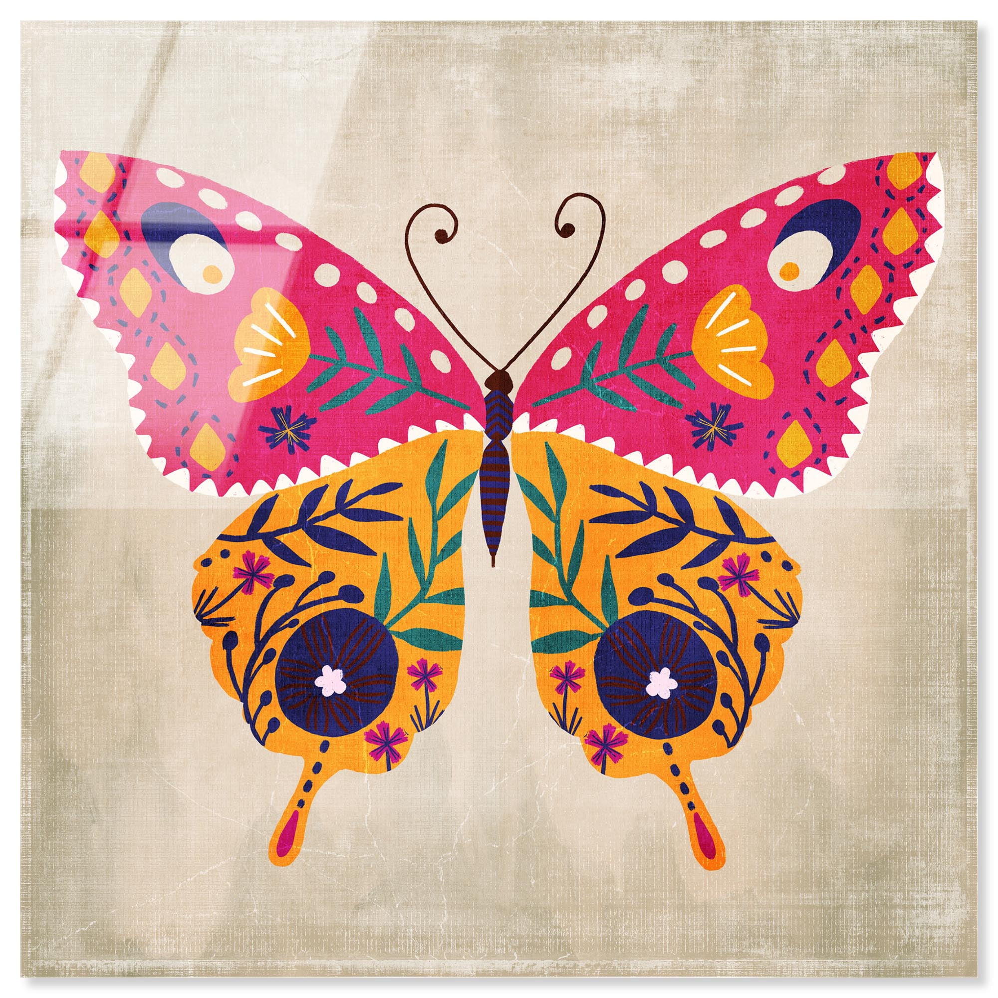 Butterfly Wings II Acrylic Butterfly Art by Art Remedy, Ready to Hang ...
