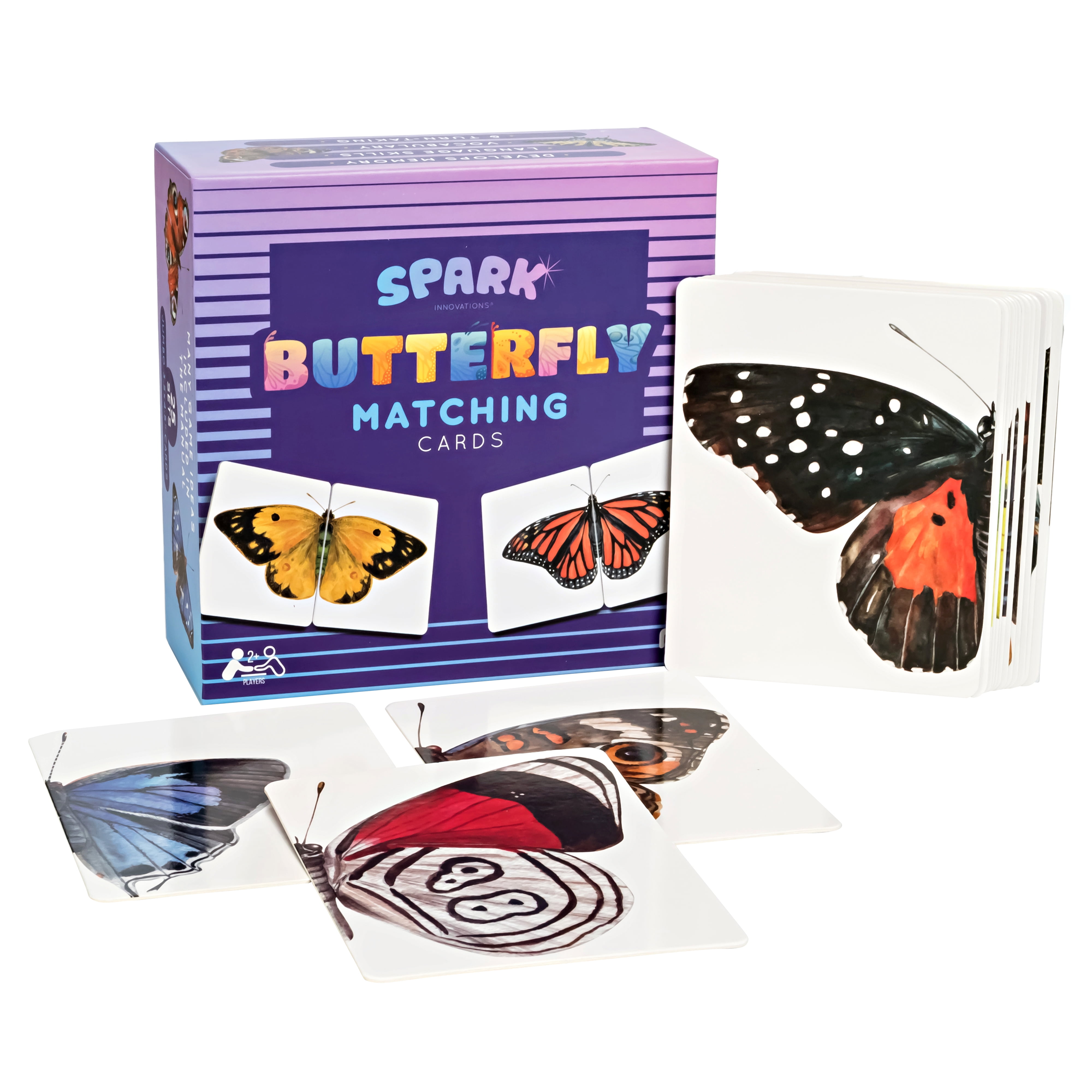 Butterfly Wings Memory Cards Game, Montessori Picture Cards ...