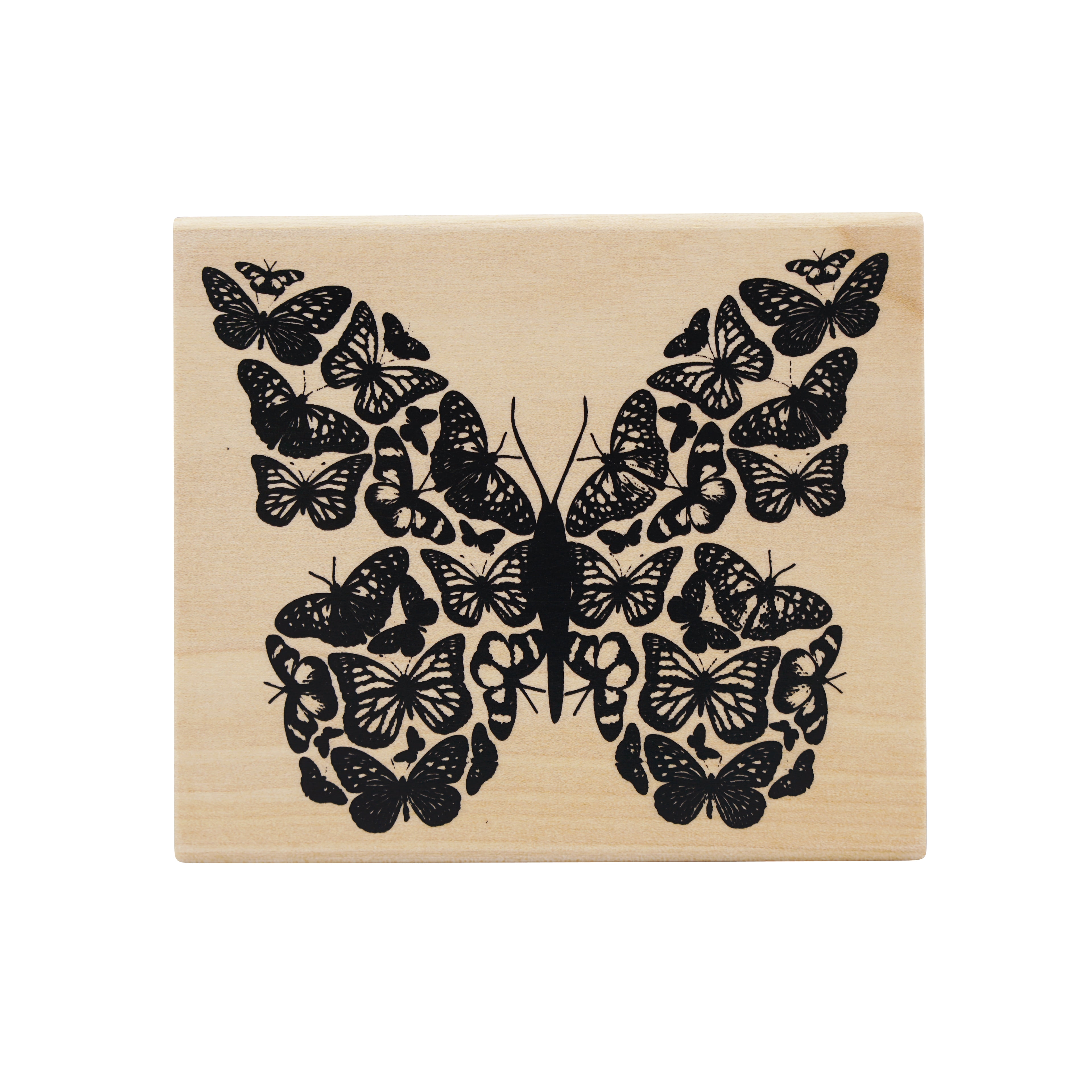 Butterfly Wooden Stamp by Recollections™ - Walmart.com