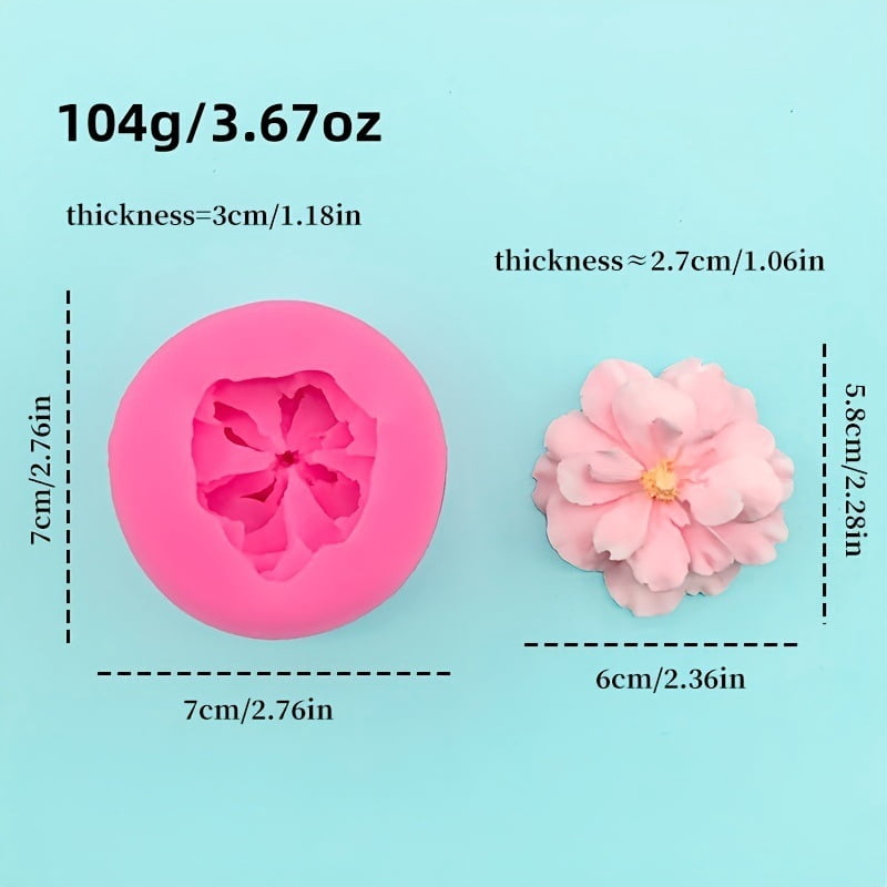 Butterfly and Flower Silicone Mold - Special for DIY baking, suitable ...