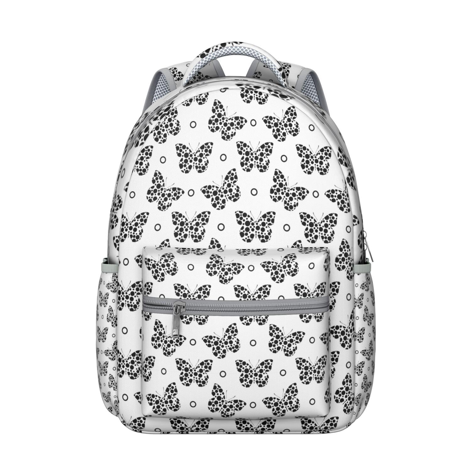 Butterfly and Stars School Backpack - Waterproof & Durable, Retro ...