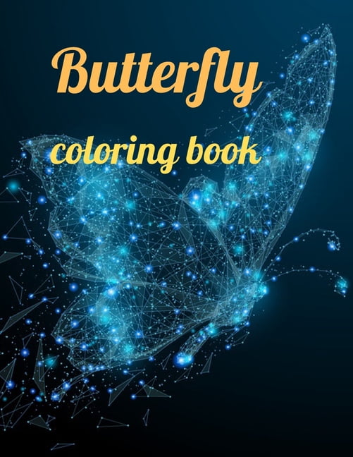 Butterfly coloring book: Butterfly coloring book, Beautiful Butterflies ...