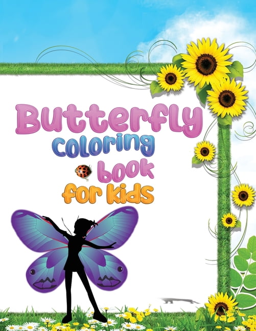 Butterfly coloring book for kids: The coloring pages of different ...