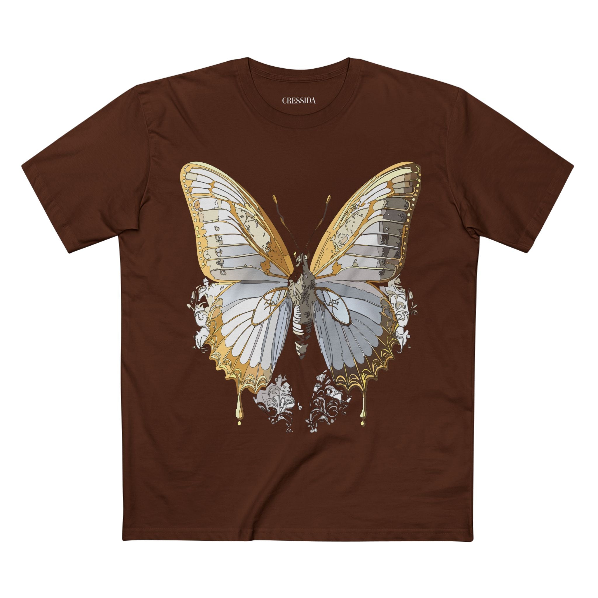 Butterfly shirt, Shirt with Butterfly, Tee Shirt with Antique Butterfly ...