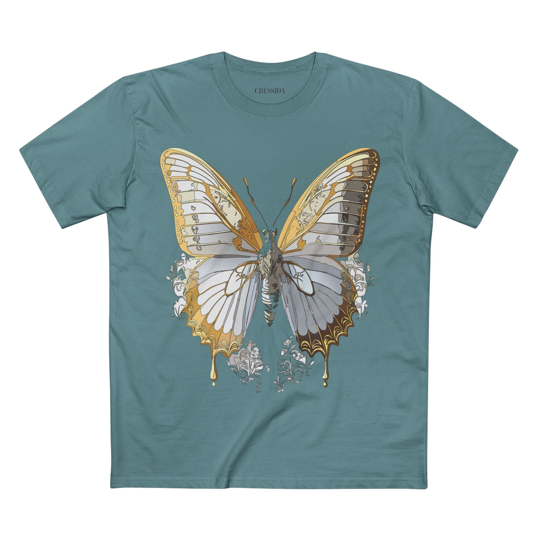 Butterfly shirt, Shirt with Butterfly, Tee Shirt with Antique Butterfly ...