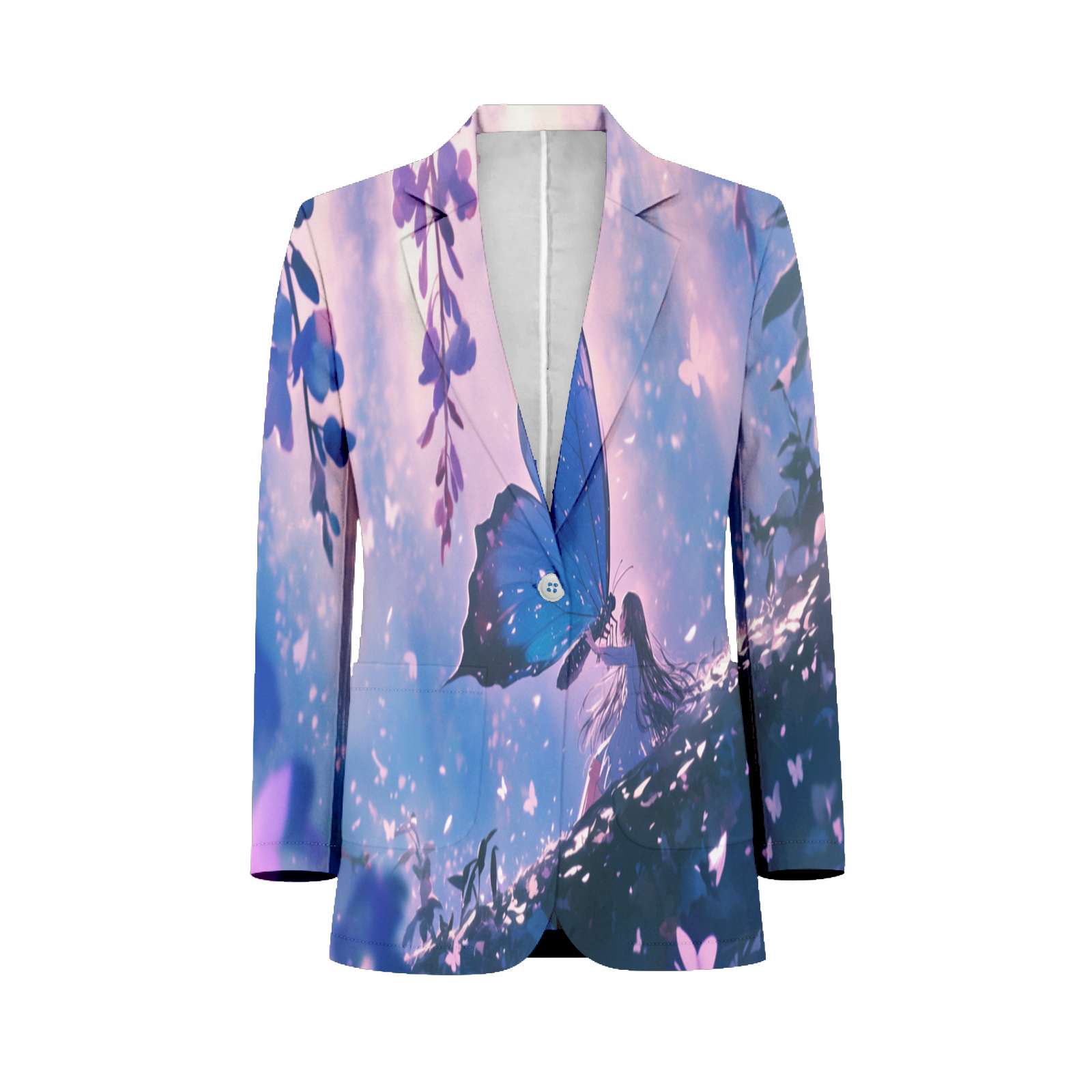 Butterfuly Pretty Butterflies Art Men's Suit Blazer Casual Party Wear ...