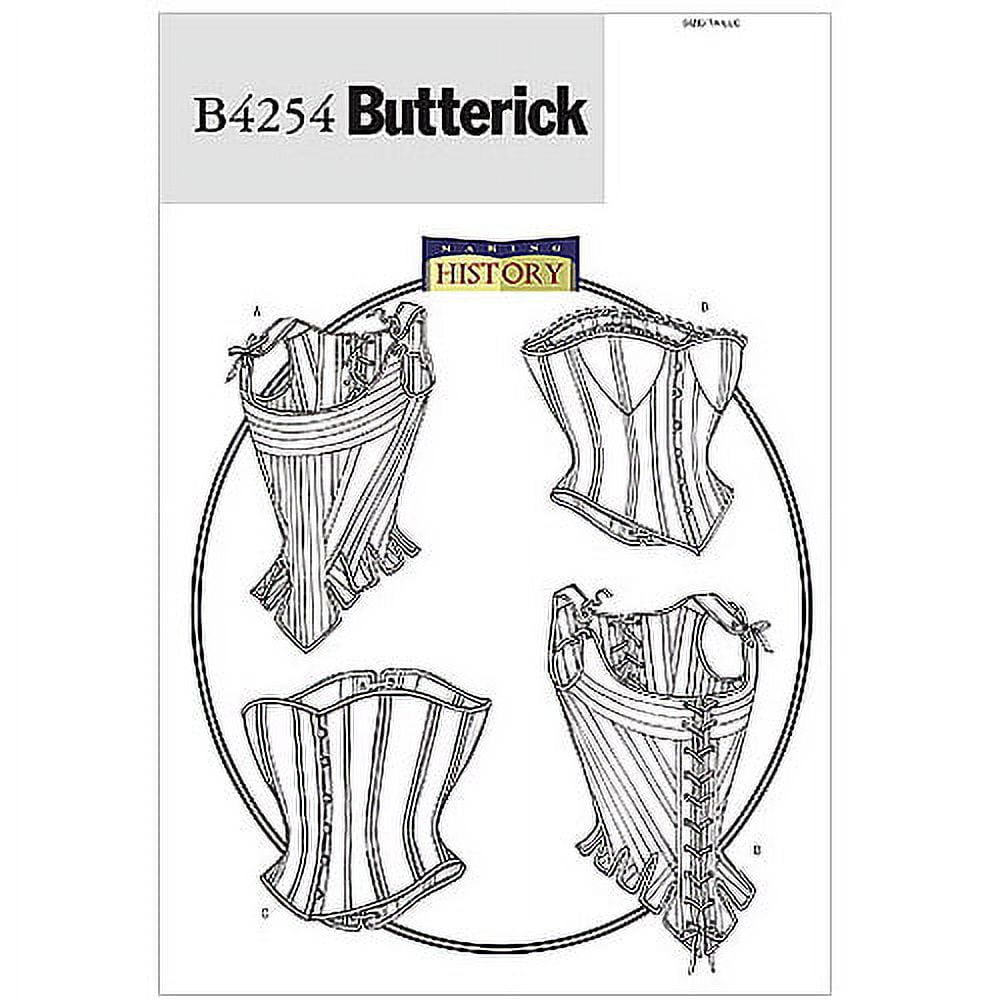 Butterick Pattern Misses' Stays and Corsets, (12, 14, 16) - Walmart.com