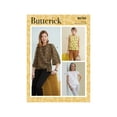 Butterick Sewing Pattern 6765 - Misses' Tops, Size: E5 (14-16-18-20-22 ...