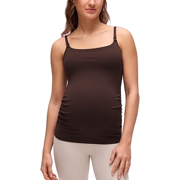Butterluxe Seamless Nursing Cami - Professional Pregnancy Tank Top with ...