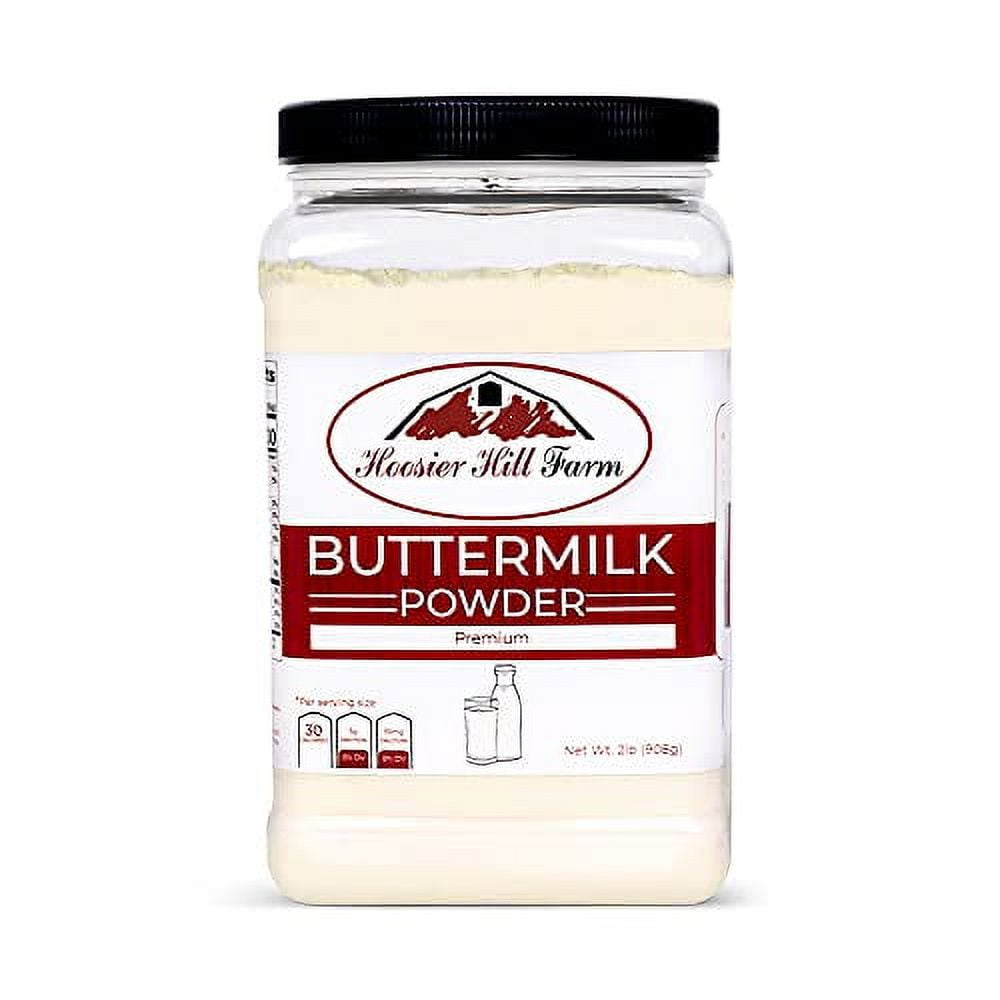 Buttermilk Powder by Hoosier Hill Farm, 2LB (Pack of 1) - Walmart.com