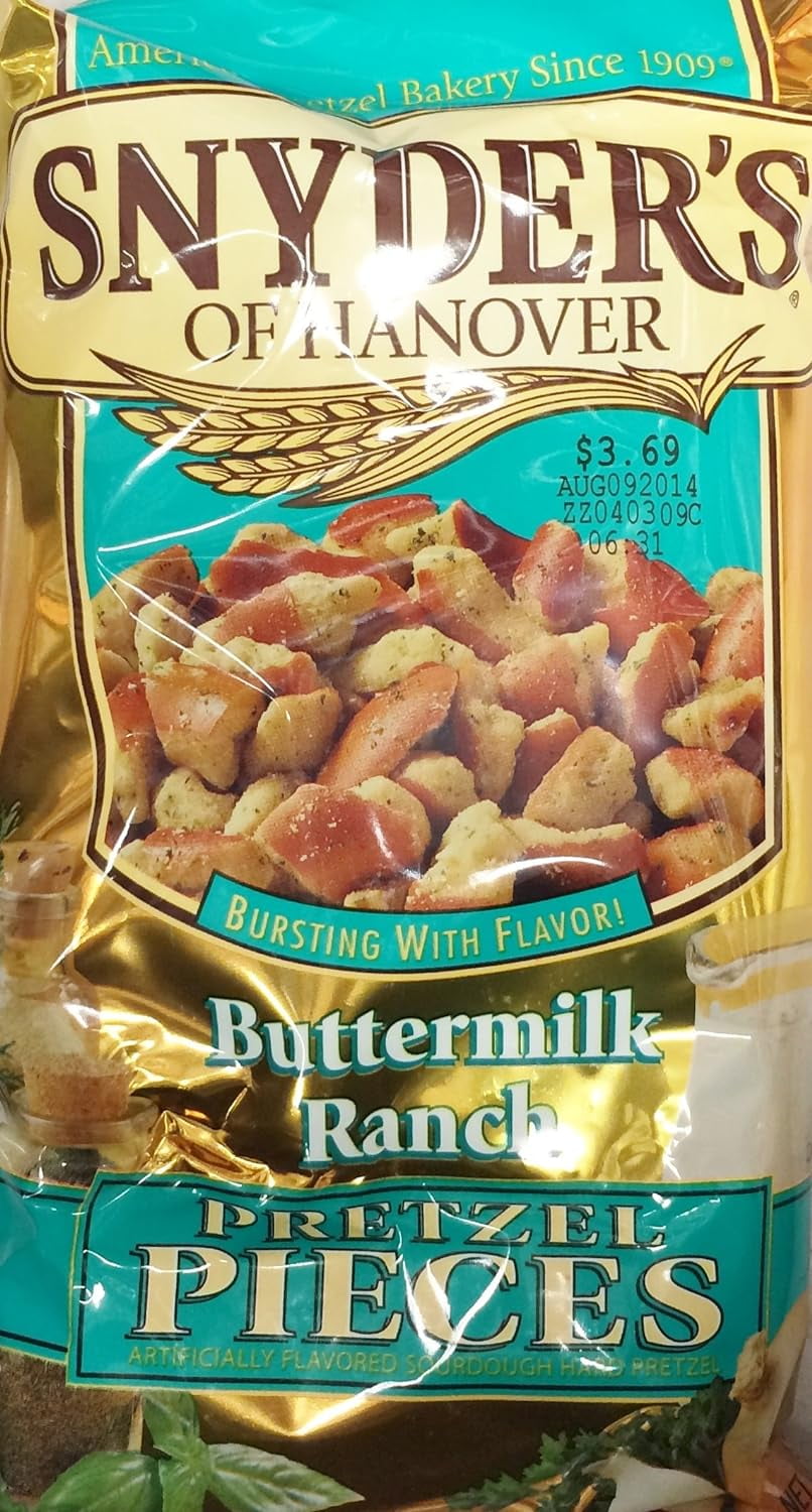 Buttermilk Ranch Pretzel Pieces, 11.25oz Bag (Pack 2) - Walmart.com
