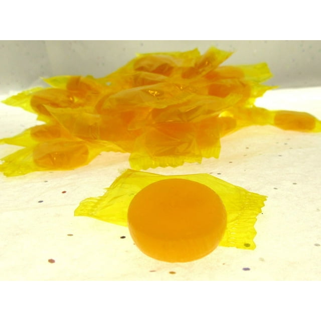 Butterscotch Discs Candy Sweet Smiles 8oz Half Pound - Walmart.com