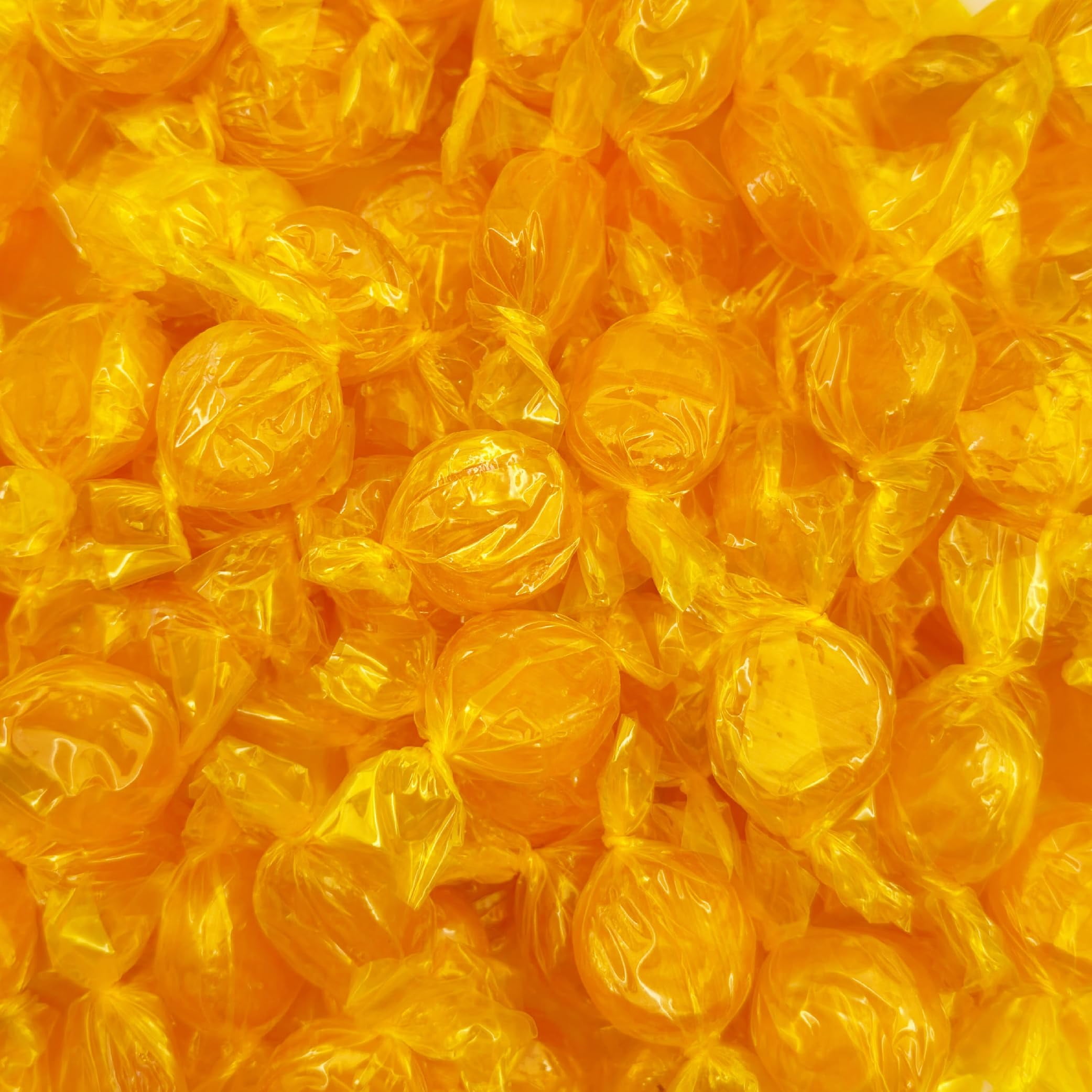 Butterscotch Hard Candy | 1.5 MDA05 Pound Pack | Old-Fashioned Individually Wrapped Buttons ...
