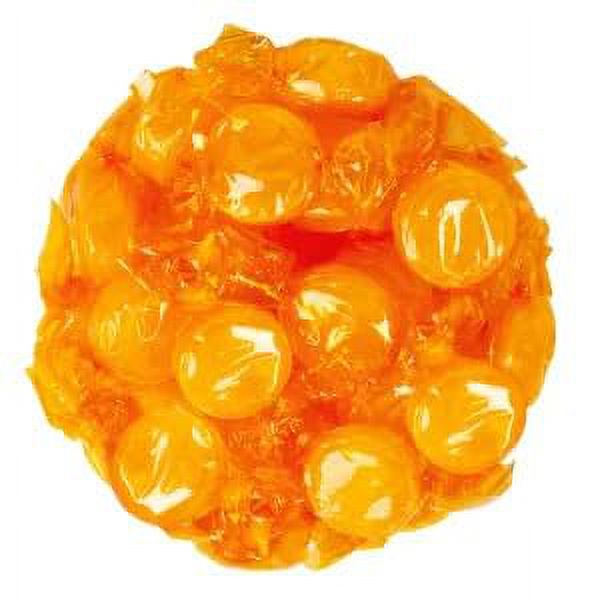 Butterscotch Hard Candy Discs Buttons - 1 Pound Individually Wrapped ...