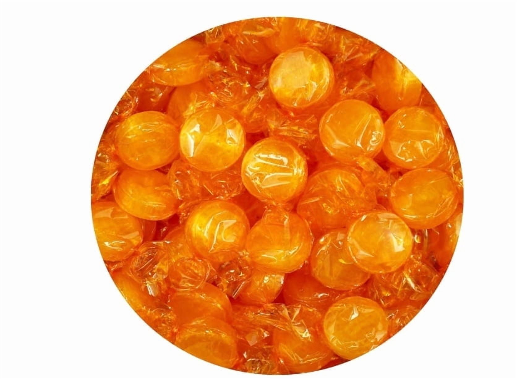 Butterscotch Hard Candy Discs, Individually Wrapped, 1 lb Bulk Bag, 75 ...