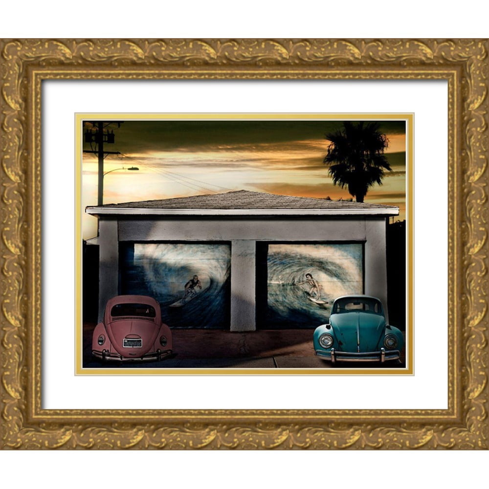 Butterworth, Larry 14x12 Gold Ornate Wood Framed with Double Matting ...
