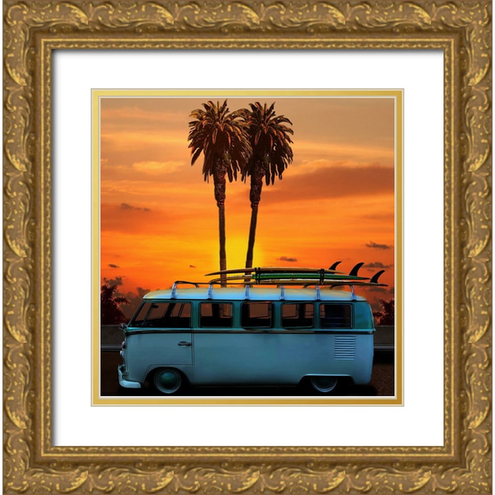 Butterworth, Larry 15x15 Gold Ornate Wood Framed with Double Matting ...