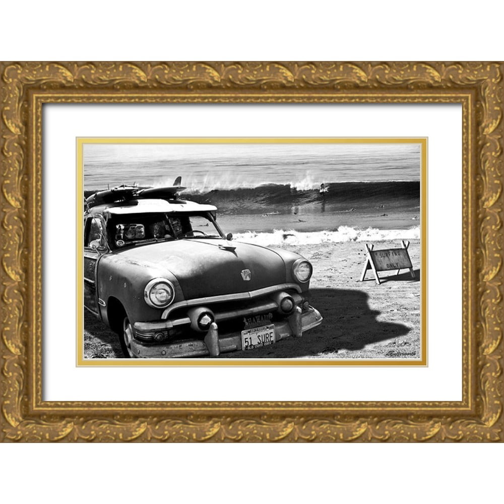 Butterworth, Larry 24x17 Gold Ornate Wood Framed with Double Matting ...