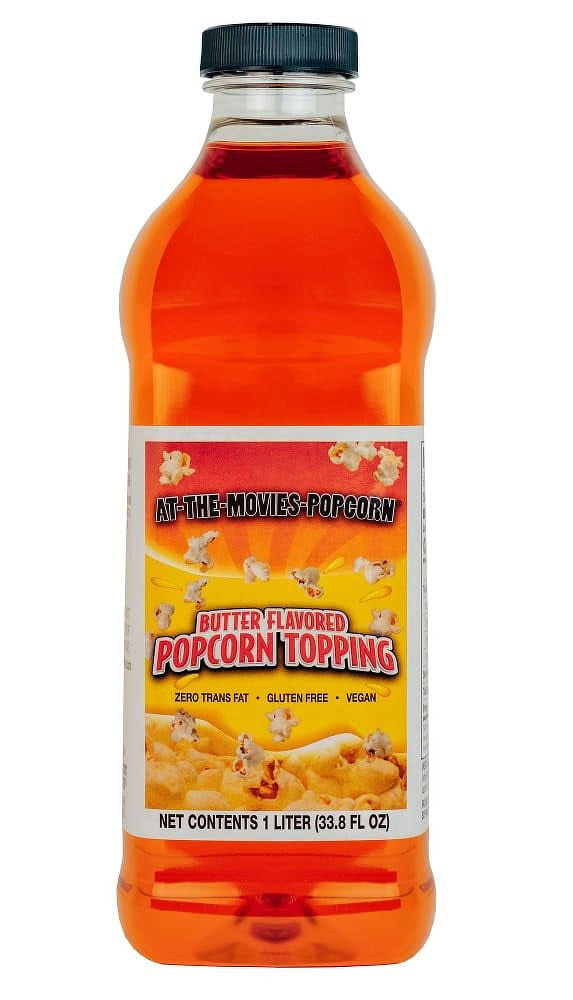 Buttery Flavor Popcorn Topping BCF26 (1 Liter) - Walmart.com
