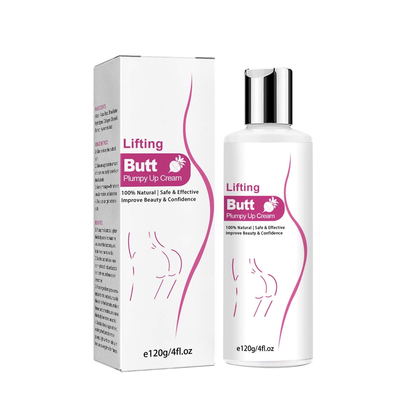 Buttocks Massage Cream - Firming Peach Butt Skin Care - 120g, Daily Use ...
