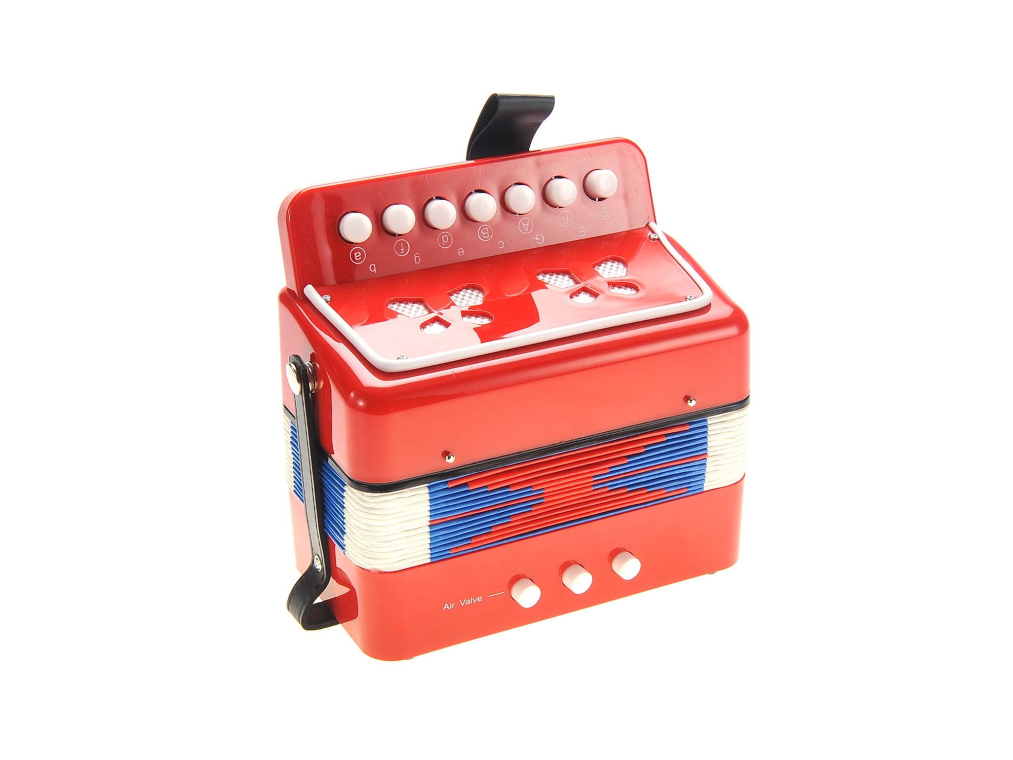 Button Accordion Mini Musical Instruments Kids Toy Accordian 10 Keys ...