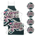 Button Art 2 Pack Waterproof Apron with Pockets and Badges - Button Set ...