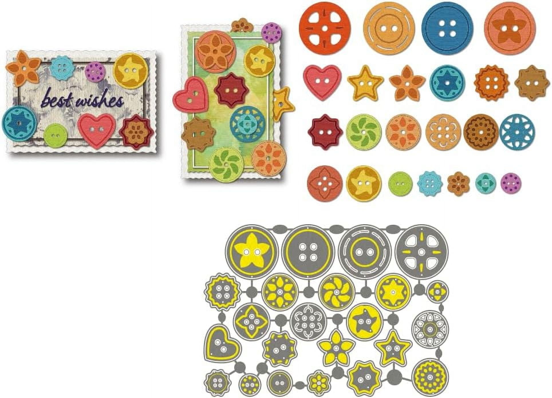 Button Carbon Steel Cutting Dies Stencils Button Combination Carbon ...