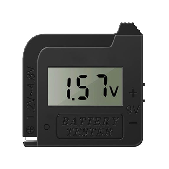 Button Cell Batteries Checker Digital Battery Tester Checker for 1.2-4 ...