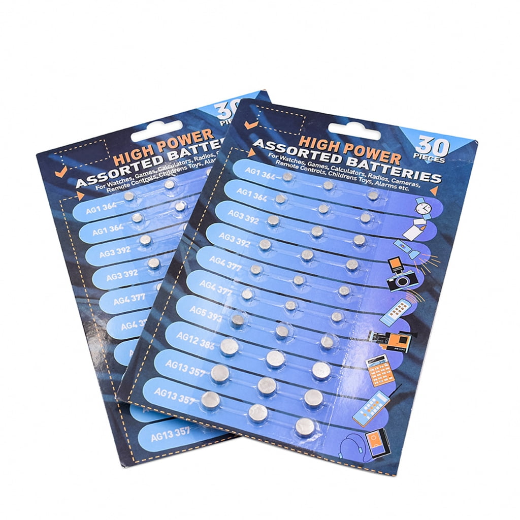 Button Cell Batteries Coin Cell Batteries Portable Power Solution for ...