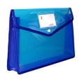 Button Closure Expanding Document Wallet Folder, Durable Portable File ...