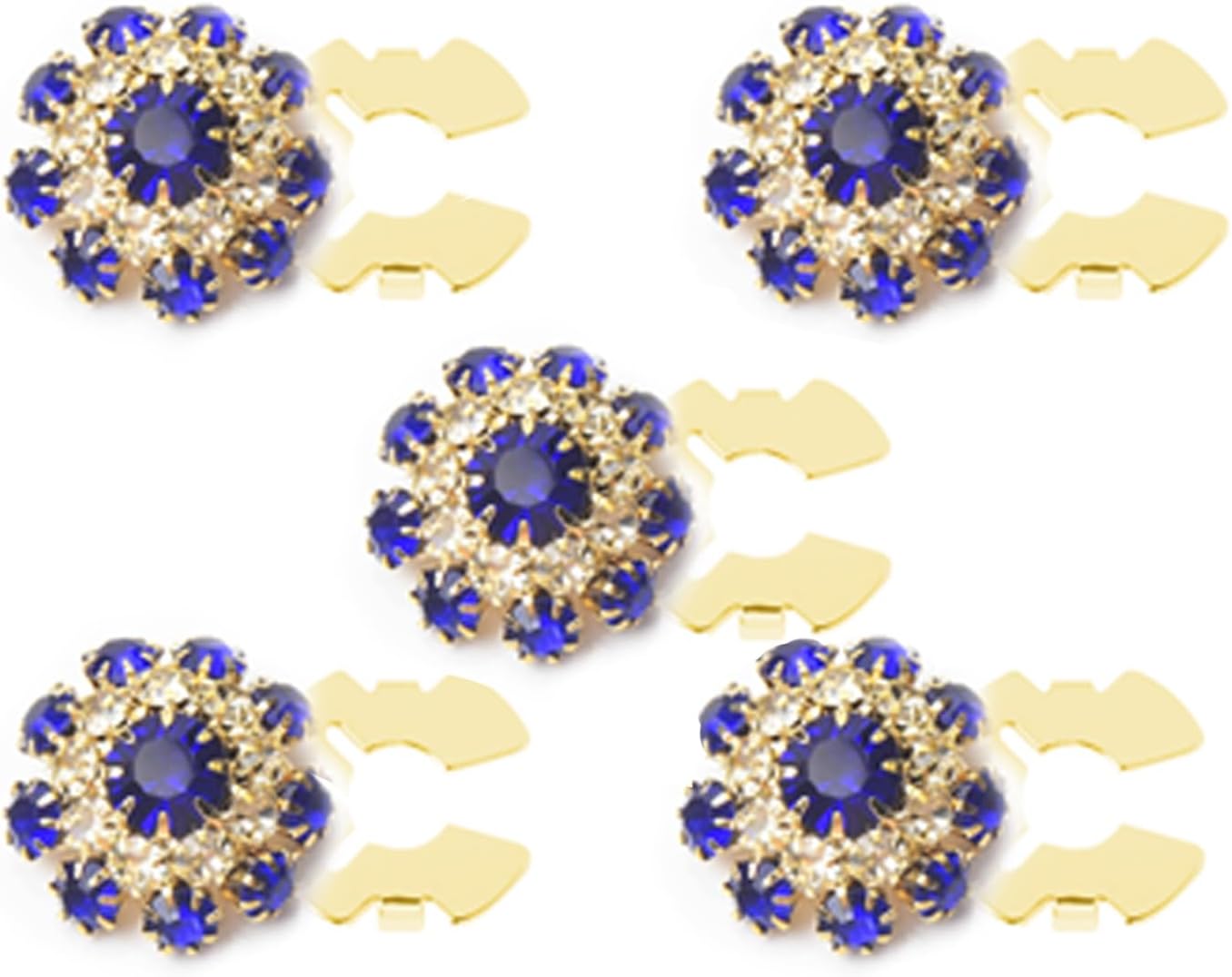 Button Covers for Women, Rhinestone Button Covers for Women, Clip On ...