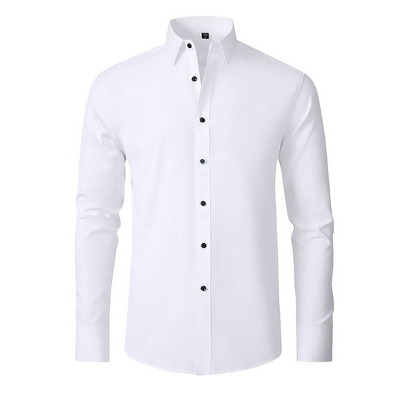 Button Down Shirt for Men Cardigan Casual Collar Regular Fit Long ...