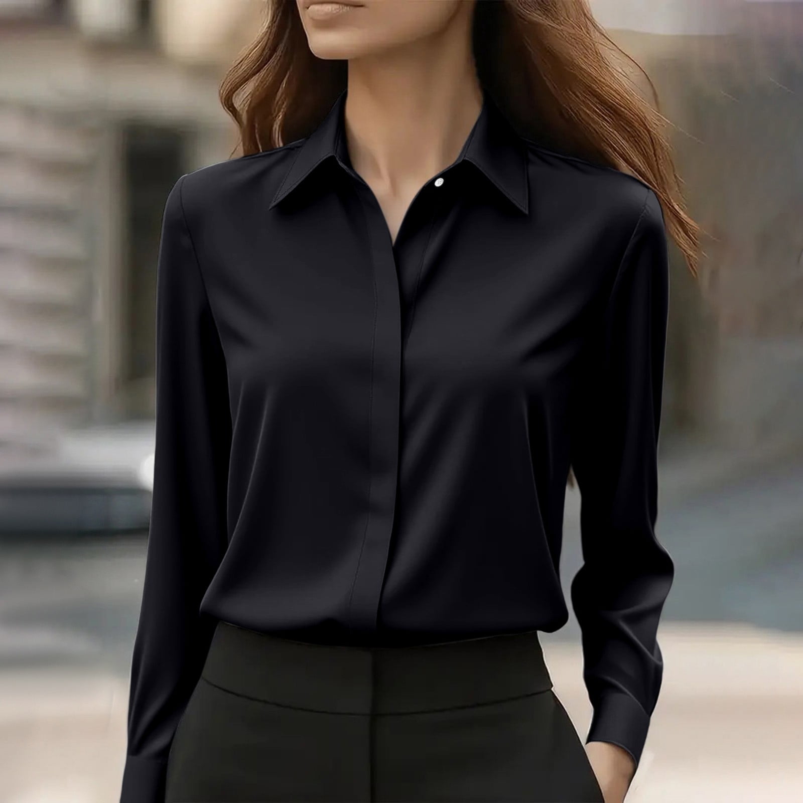 Button Down Shirts For Women Wrinkle Resistance Dress Shirts For Women ...