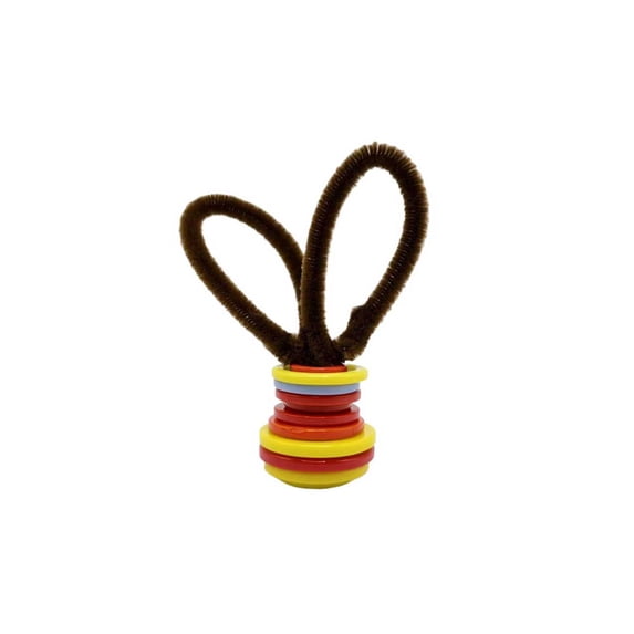 Button Easter Bunny Craft Kits Make Your Own Button Bunny Decorations ...