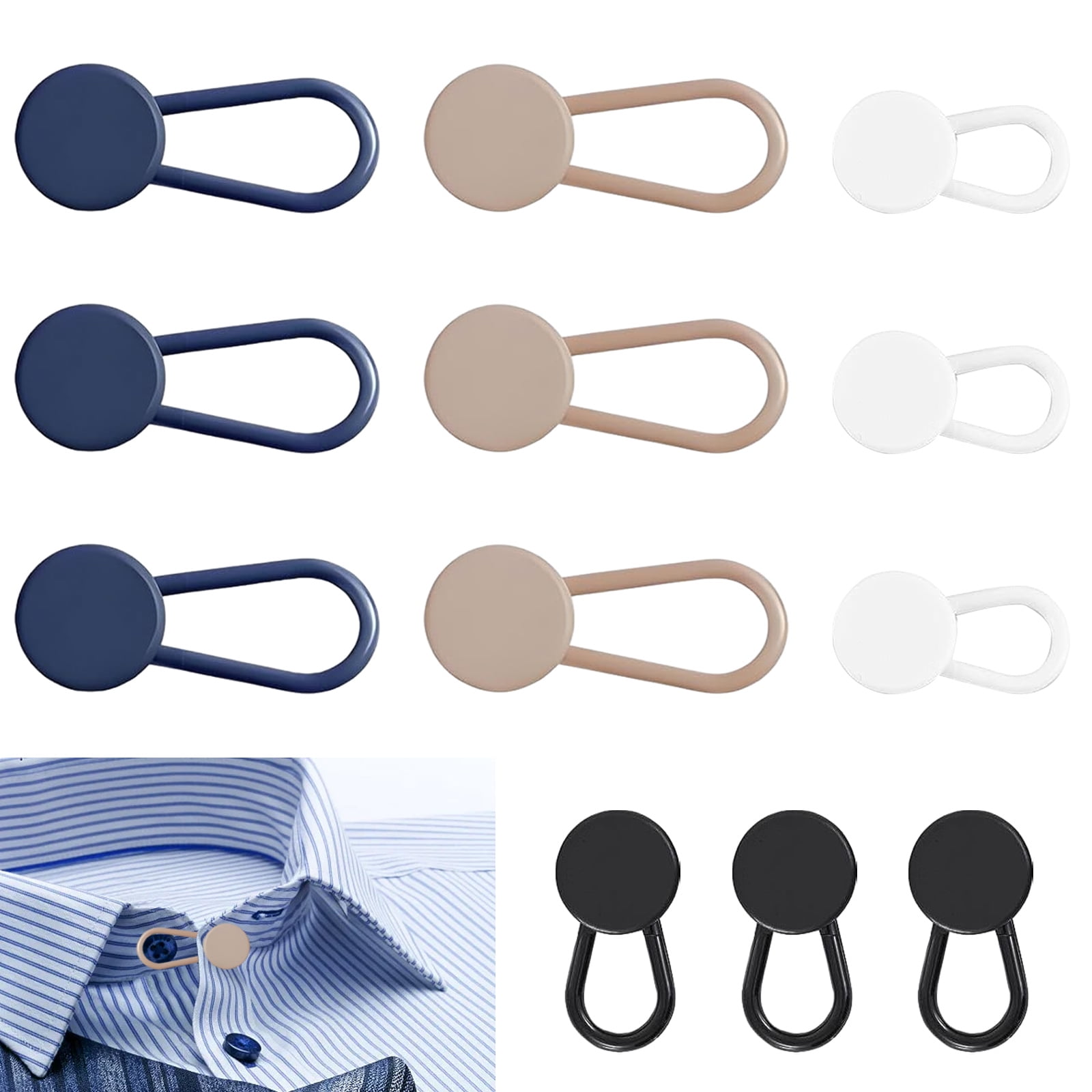 Button Extender, Jeans Buttons Waist Extenders Pants Waist Extender ...