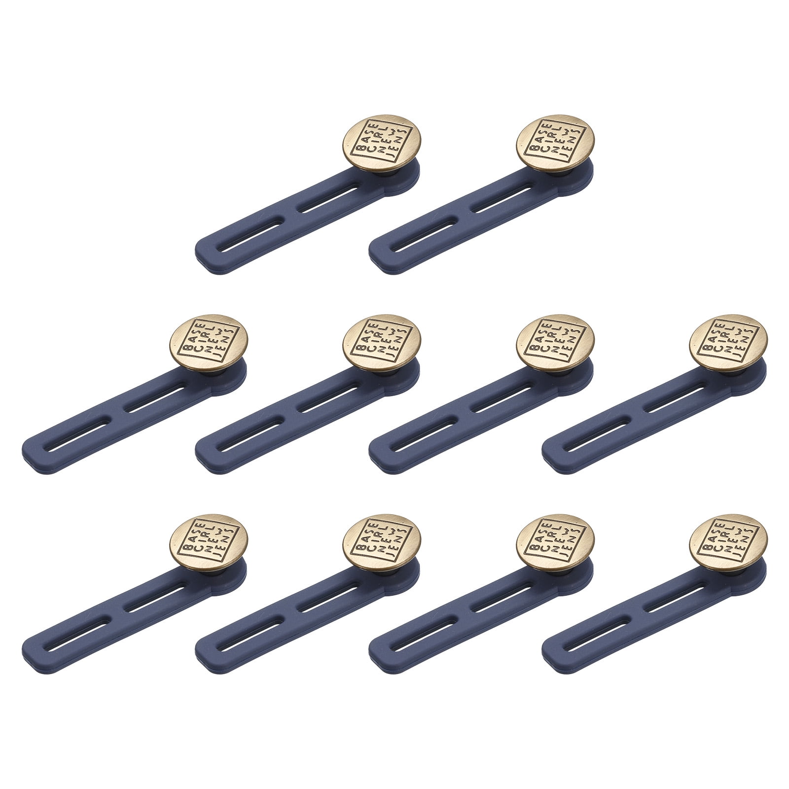 Button Extenders, 10pack Pants Waist No Sew Instant Extender Button ...