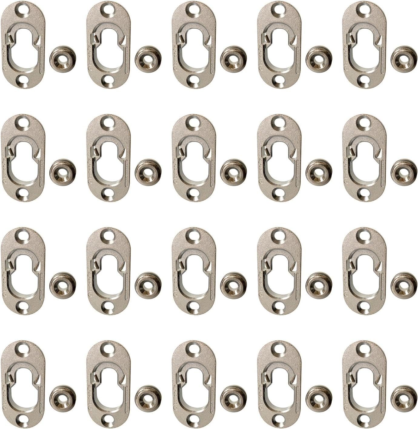 Button Fix Type 1 Flush Bracket Marker Guide Kit Connecting 90º Degree ...