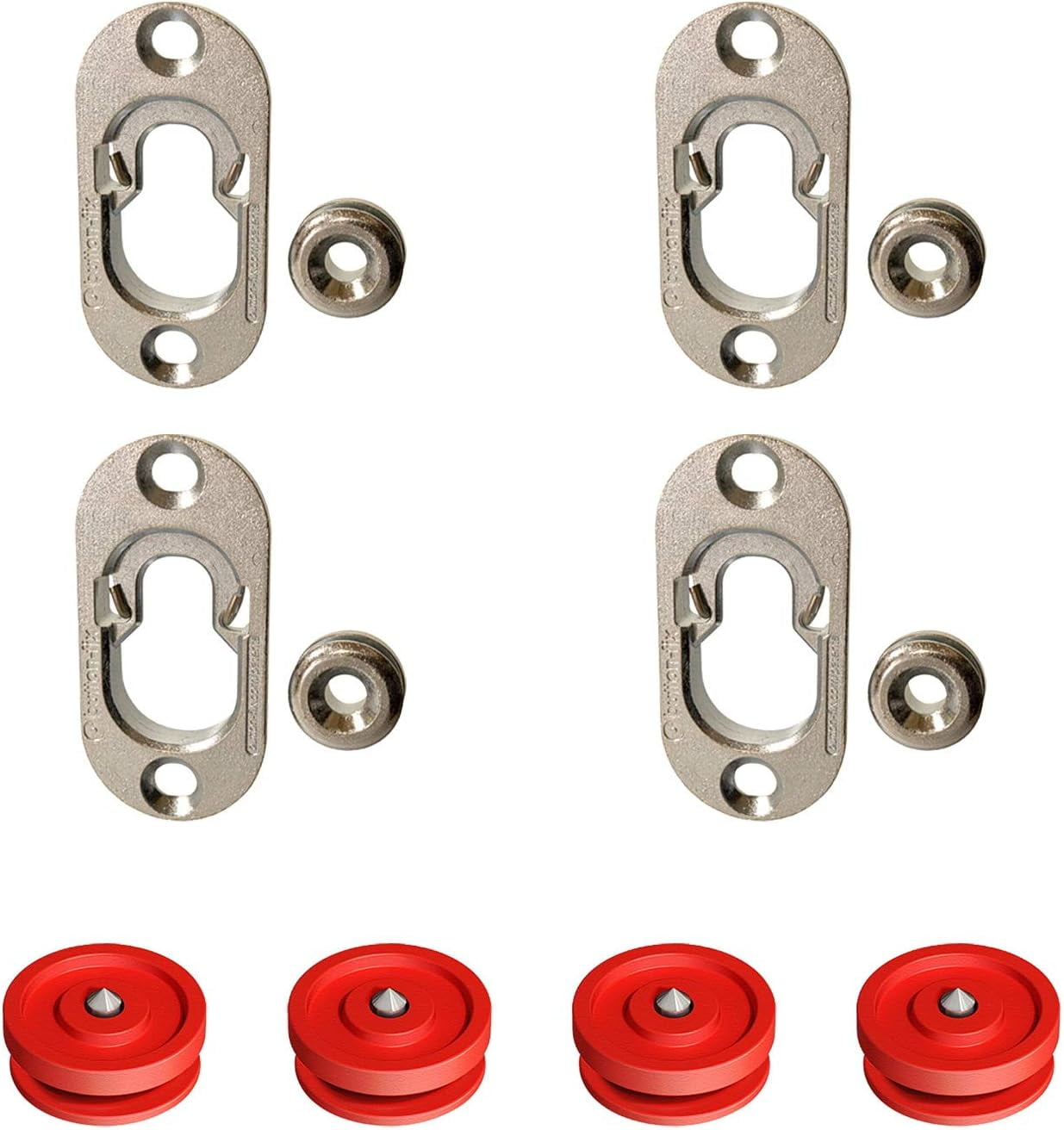 Button Fix Type 1 Flush Bracket Marker Guide Kit Connecting 90º Degree ...