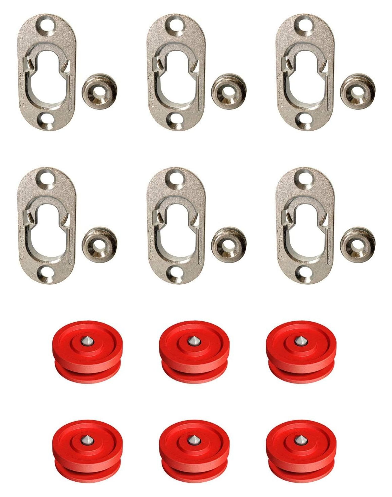 Button Fix Type 1 Flush Bracket Marker Kit Connecting 90º Degree Panels ...