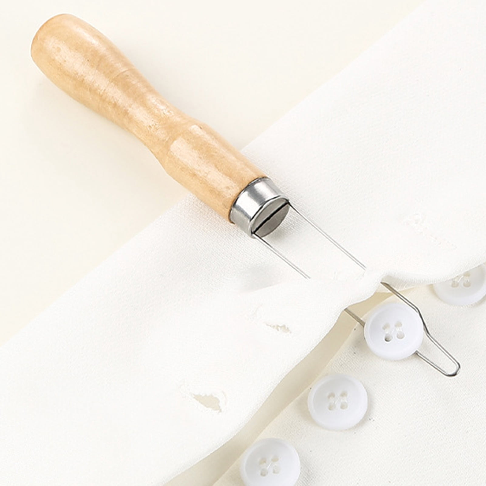Button Hook Helper for DIY Metal Clothes and Shirts Button Fastening ...