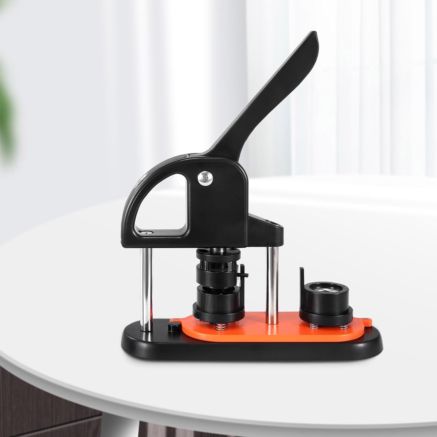 Button Maker Machine, 25mm/1 inch Button Maker with 500pcs Button Parts ...