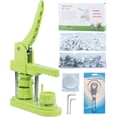 Button Maker Machine, (3rd Gen) Installation- 32mm(1.25 in) DIY Pin Button Maker Press Machine ...
