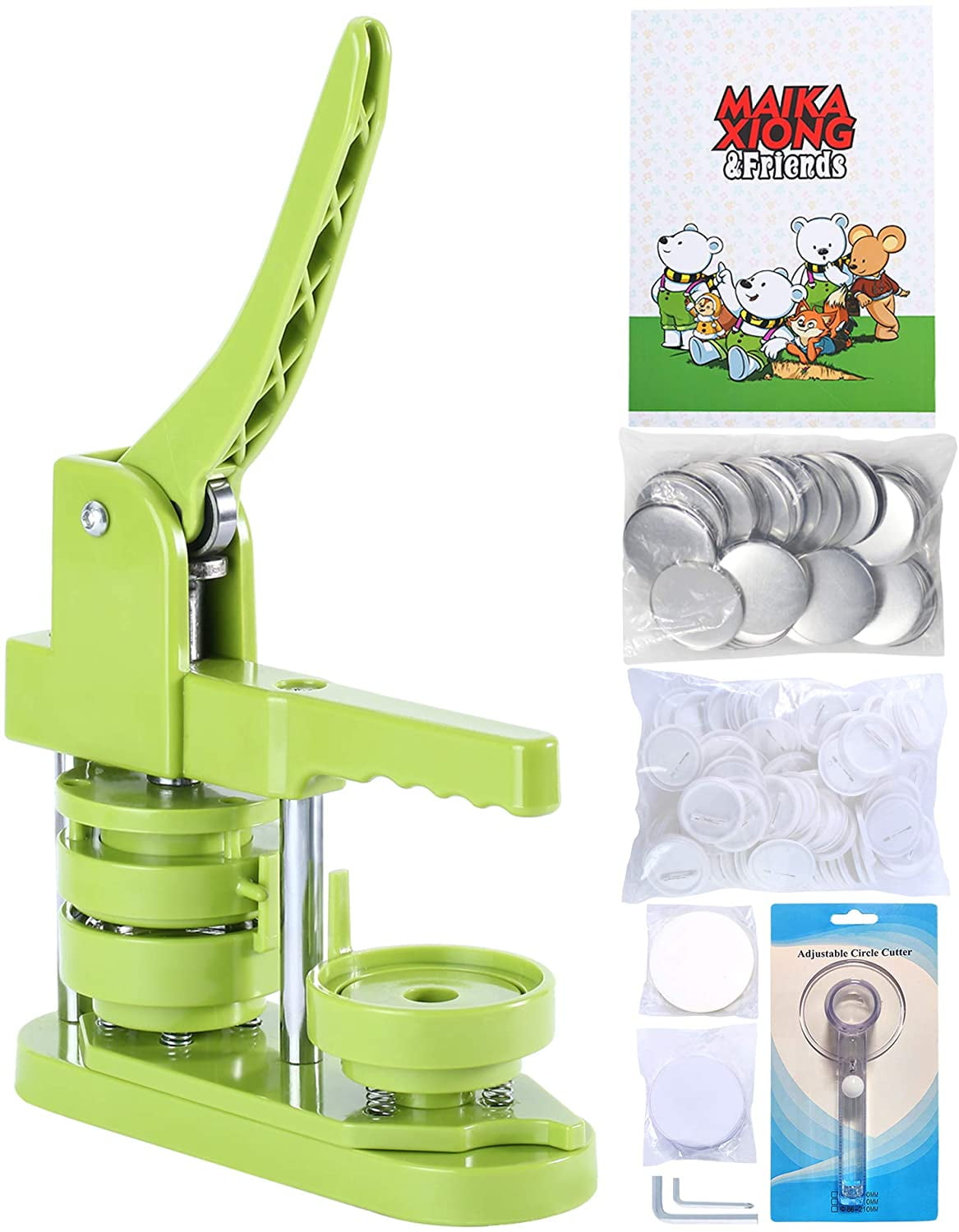 Button Maker Machine 58mm - (3rd Gen) Installation-Free 58mm(2.25in ...