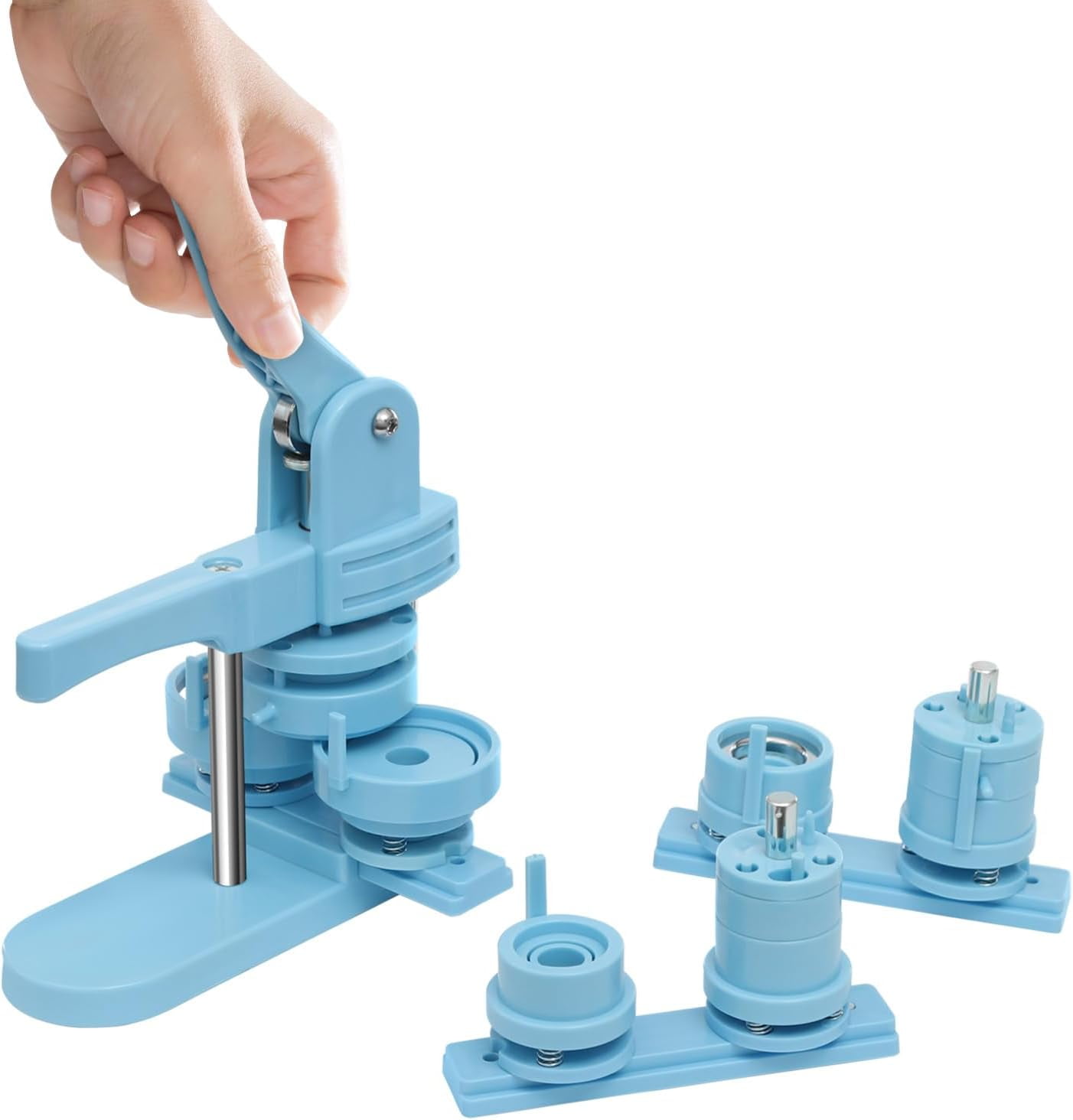 Button Maker Machine Multiple Sizes, 0.98''/1.26''/2.28'' Pin Maker ...