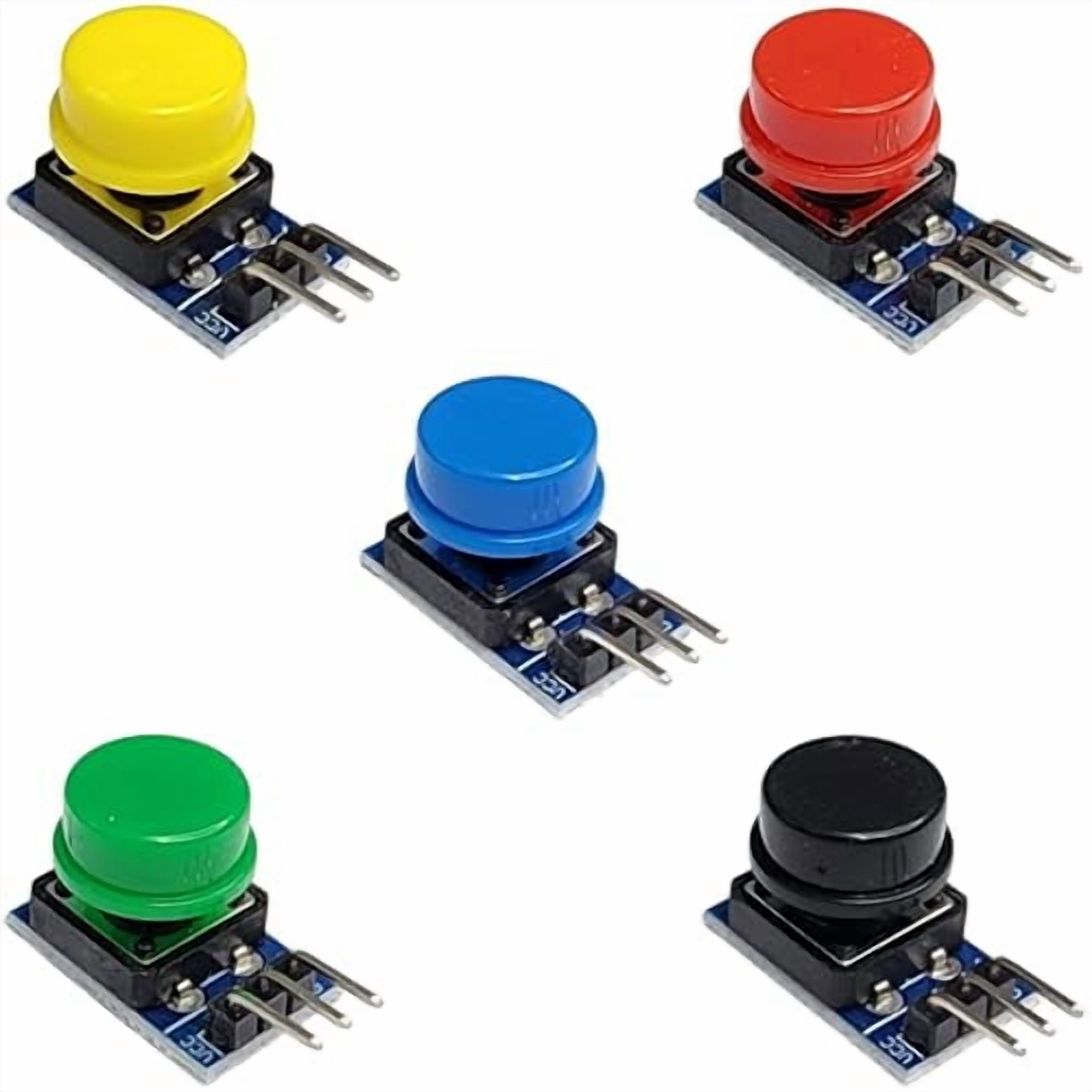 Button Module for Arduino, ESP32, ESP8266, Raspberry Pi – Tactile ...