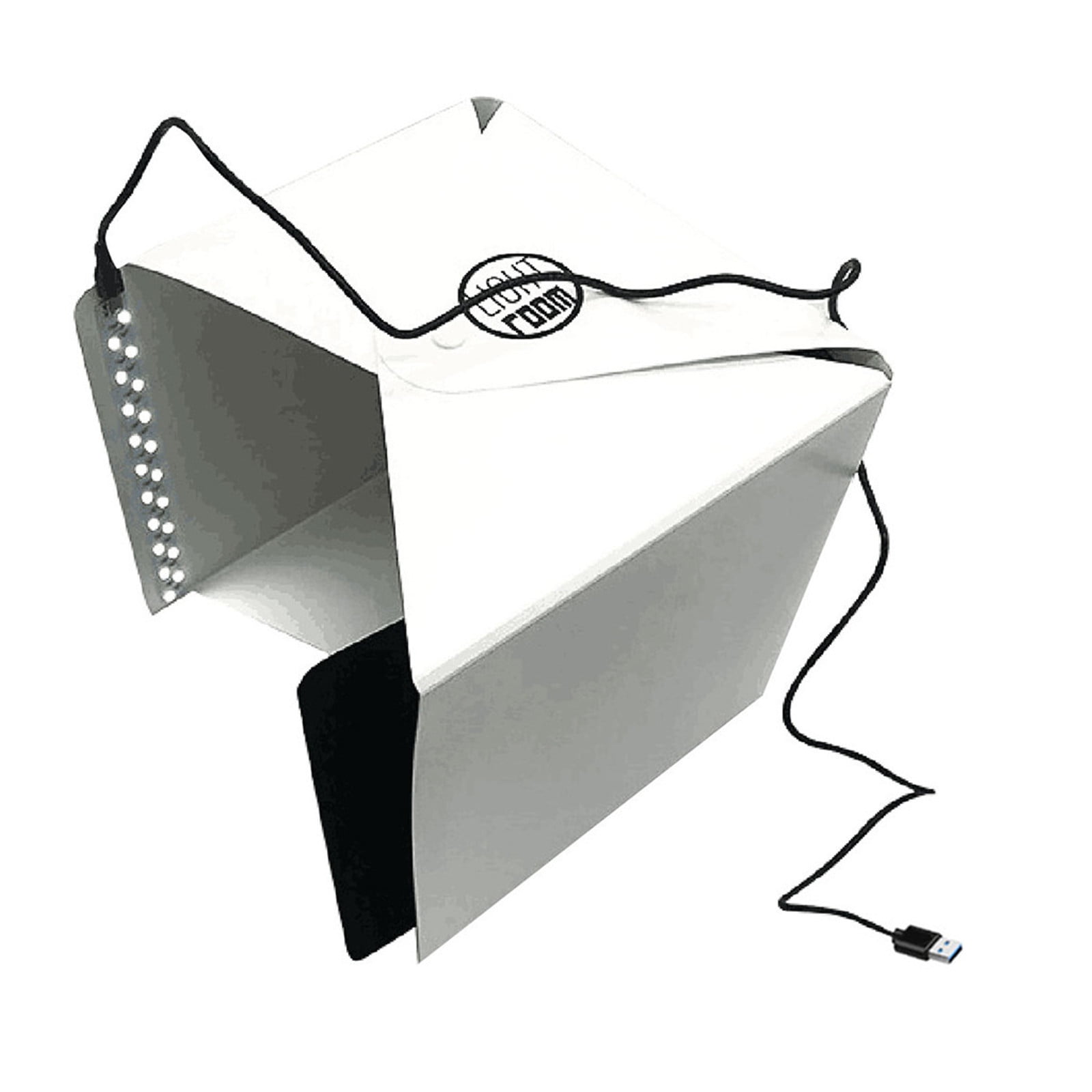 Button Portable Folding LED Photo Studio Mini Photography Light Box ...